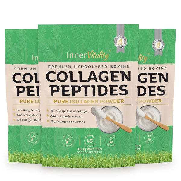 Collagen Peptides Powder 3-Pack - Turmeric Vitality UK